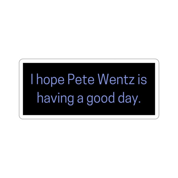 Pete Wentz - Etsy