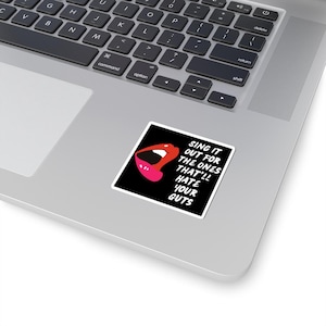 Sing Sticker - Etsy