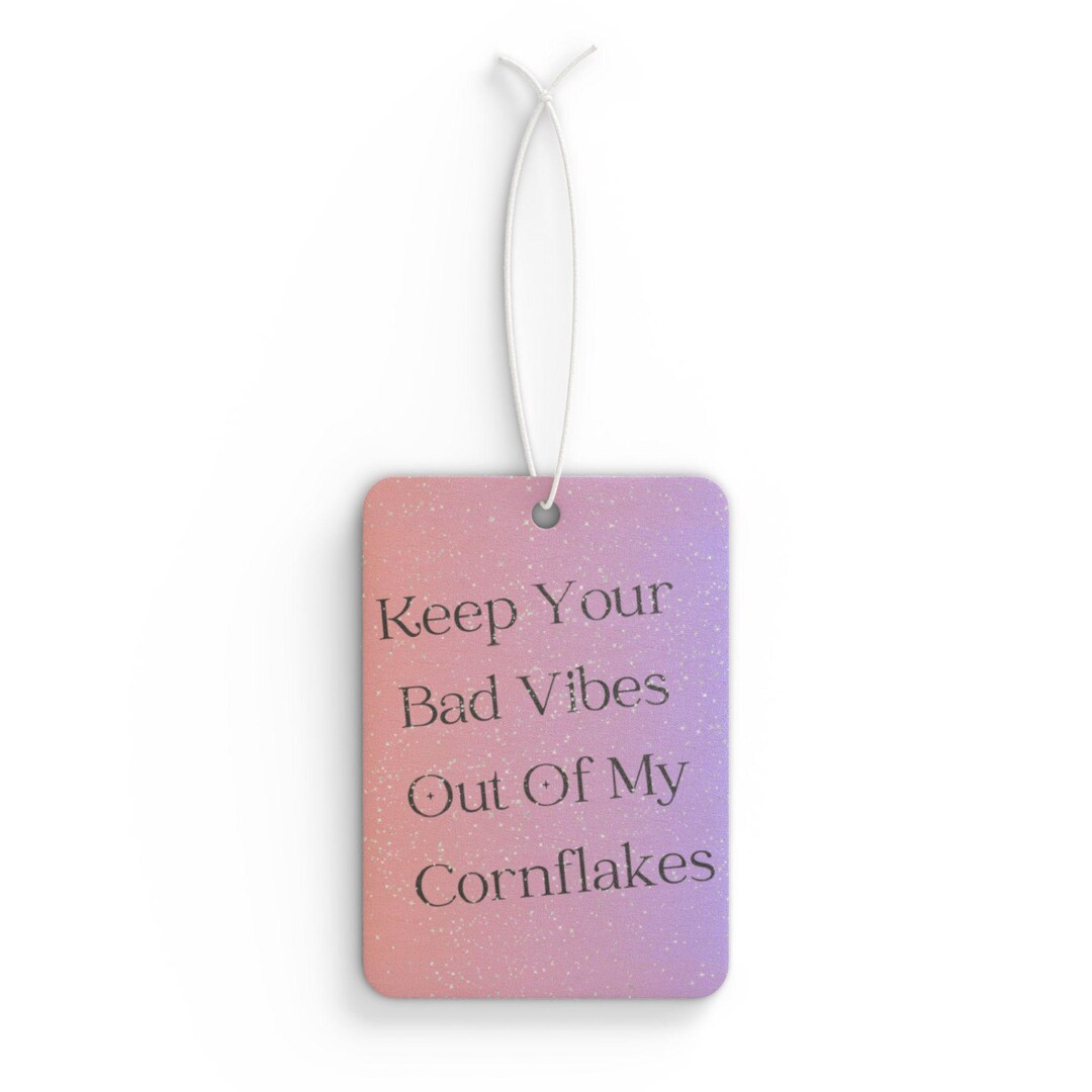 Gerard Cornflakes Quote Car Air Freshener - Etsy