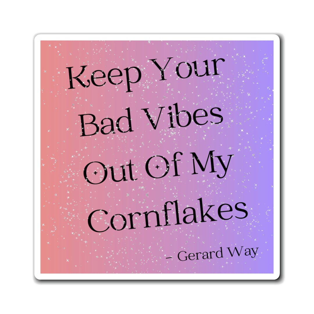 Gerard Cornflakes Quote Magnet | With Name - Etsy