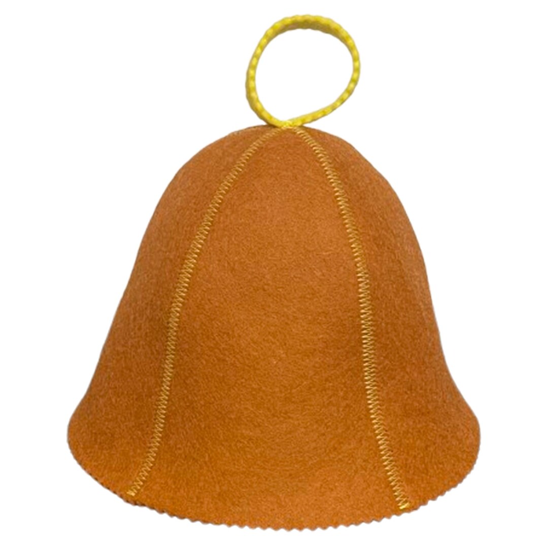 Wool Sauna Hat Classic Rust - Etsy