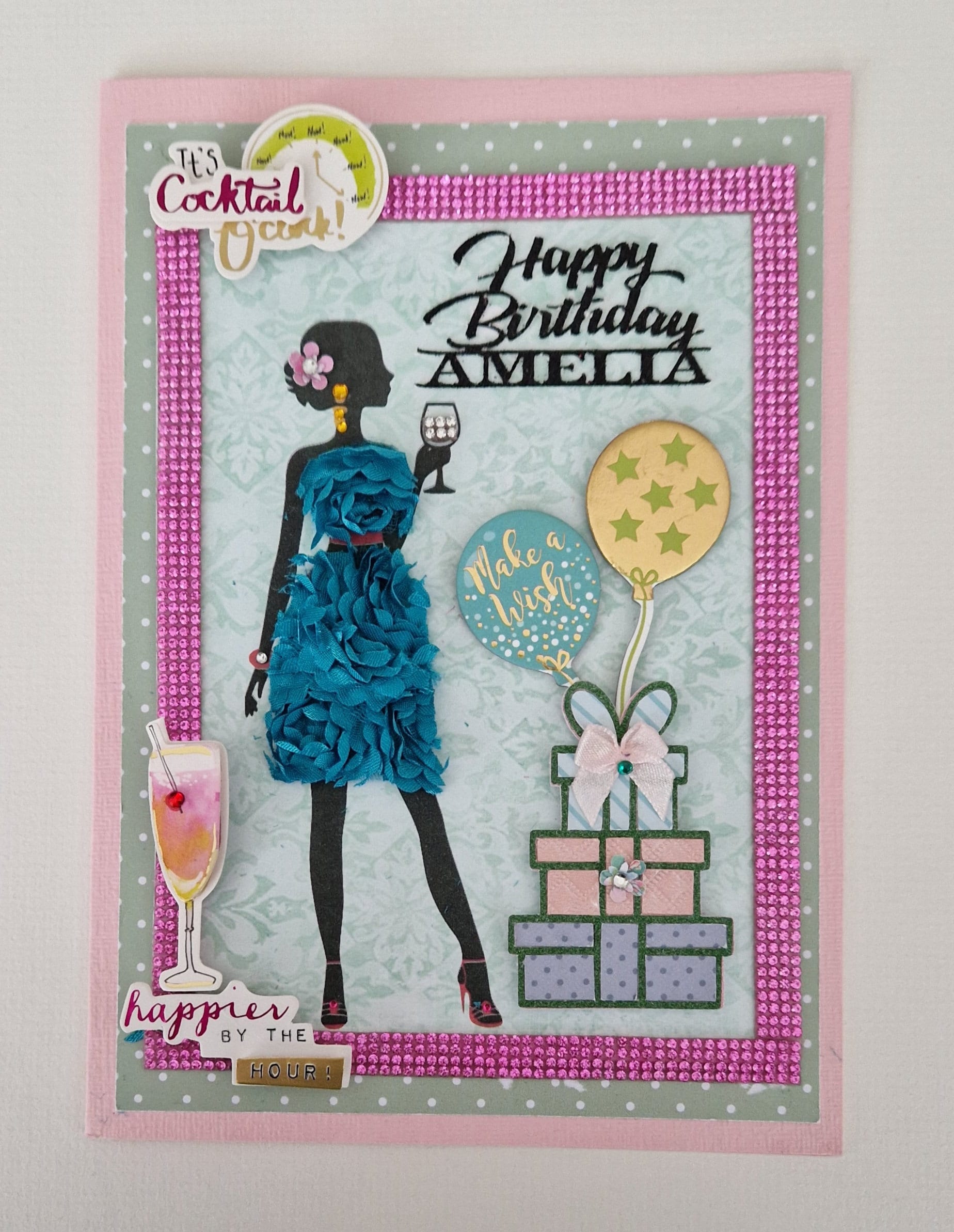 Handmade Personalised Birthday Card Any Age - Etsy