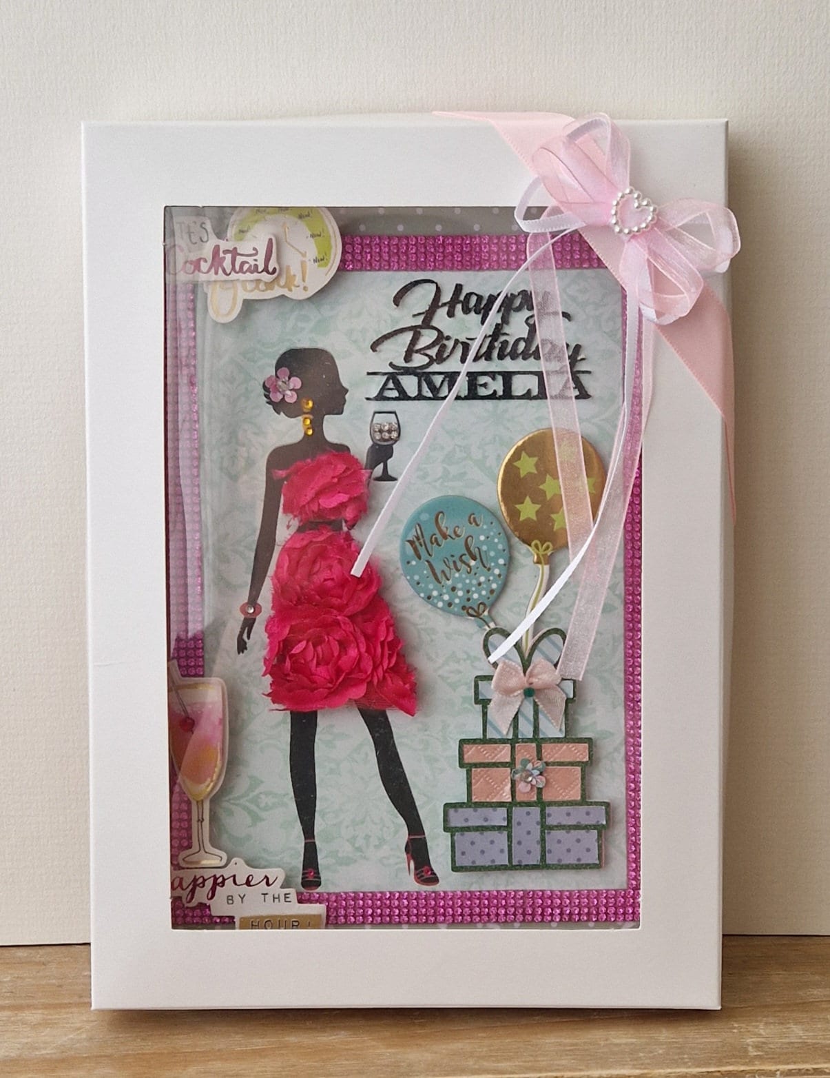 Handmade Personalised Birthday Card Any Age - Etsy