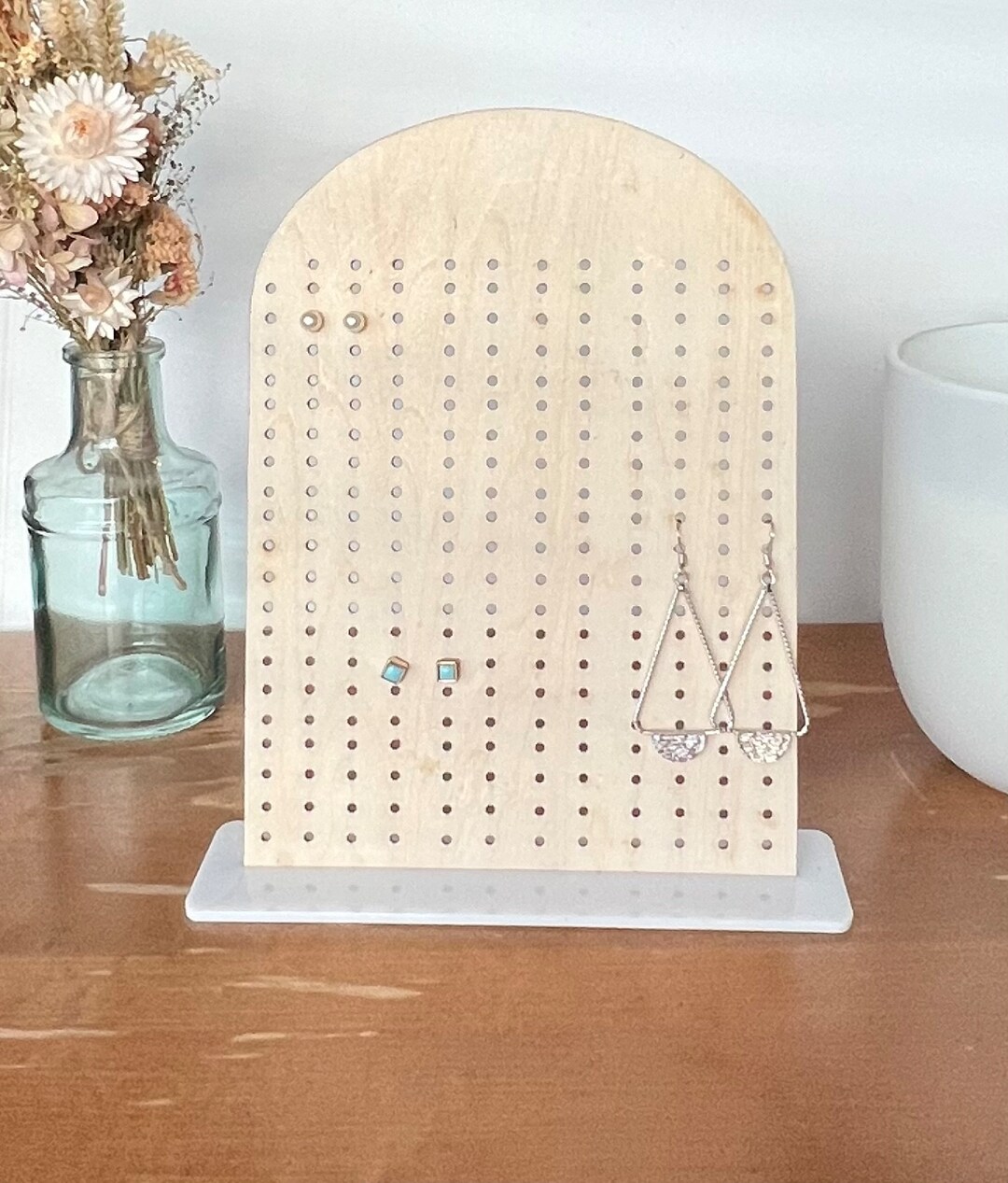 Modern Arch Earring Display - Etsy