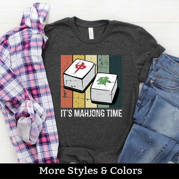 Mahjong Time Shirt - Etsy