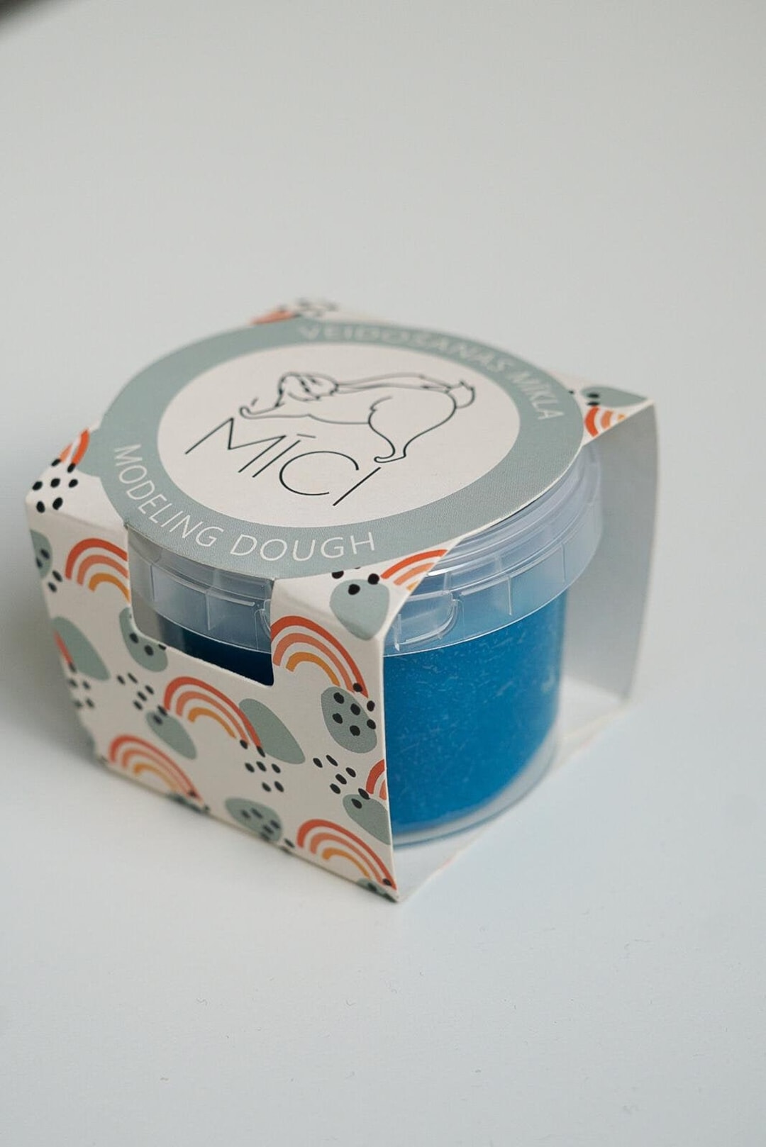Play Dough Blue Made From Edible Ingredients, Handmade Playdough, Dough ...
