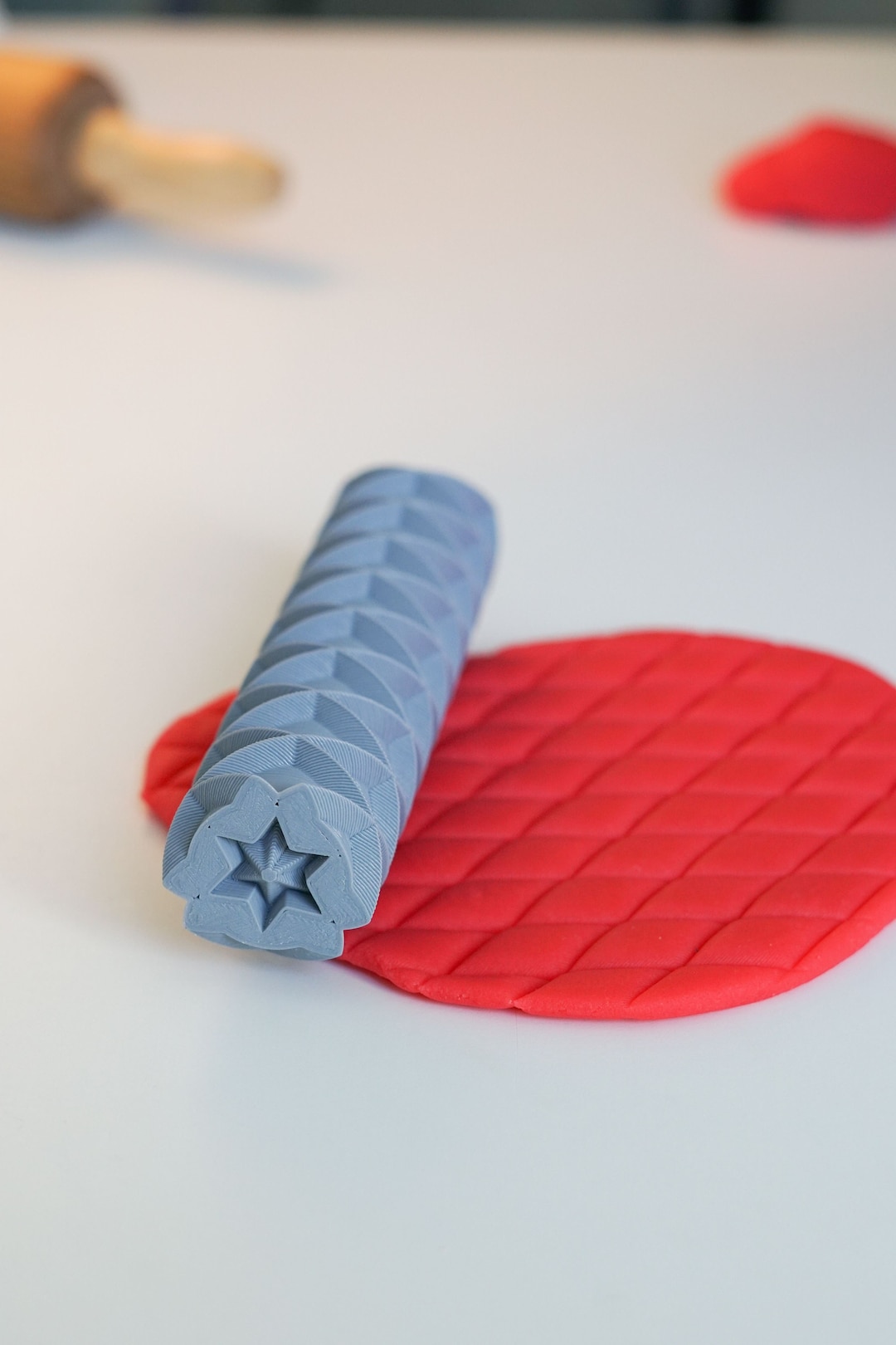 BIG SQUARED Playdough Roll for Playing With Dough Made From Bio Plastic ...