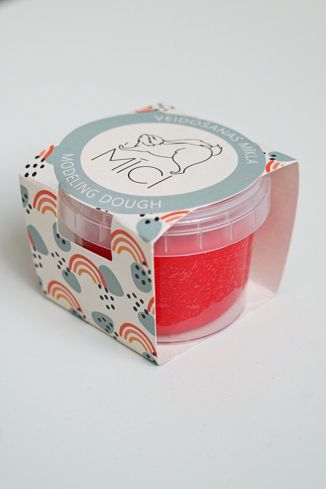 Play Dough Red Made From Edible Ingredients, Handmade Playdough, Dough ...