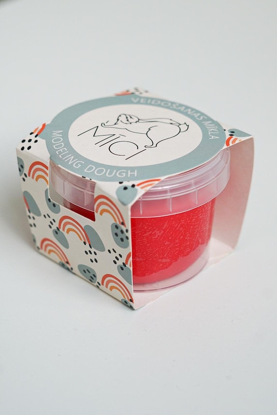 Play Dough Red Made From Edible Ingredients Handmade | Etsy