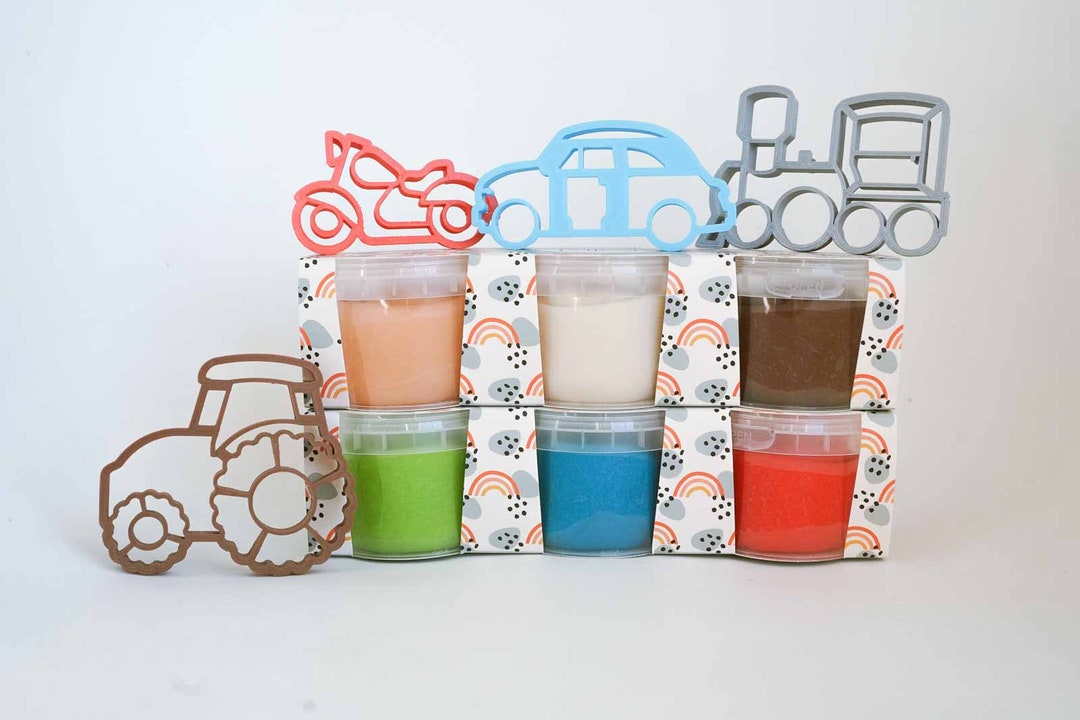 BRUM-BRUM Set - Play Dough Made of Edible Ingredients - Etsy