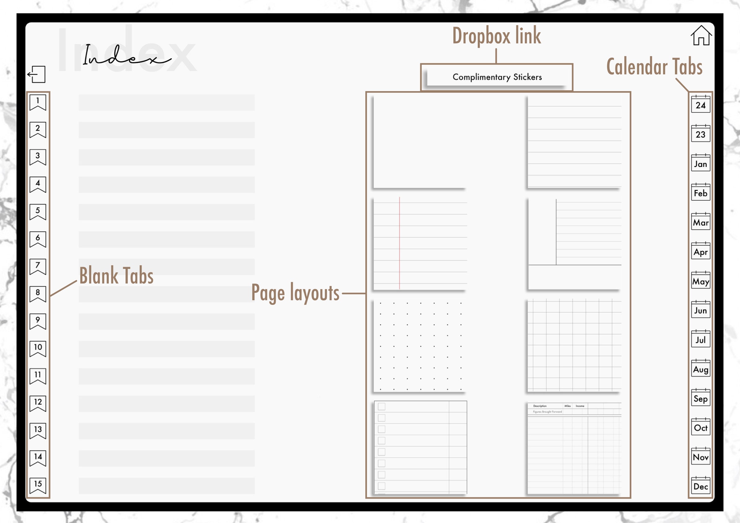 Simply Plan 2024 Planner, 2024 Zoomnotes Digital Planner, 2024 PDF ...