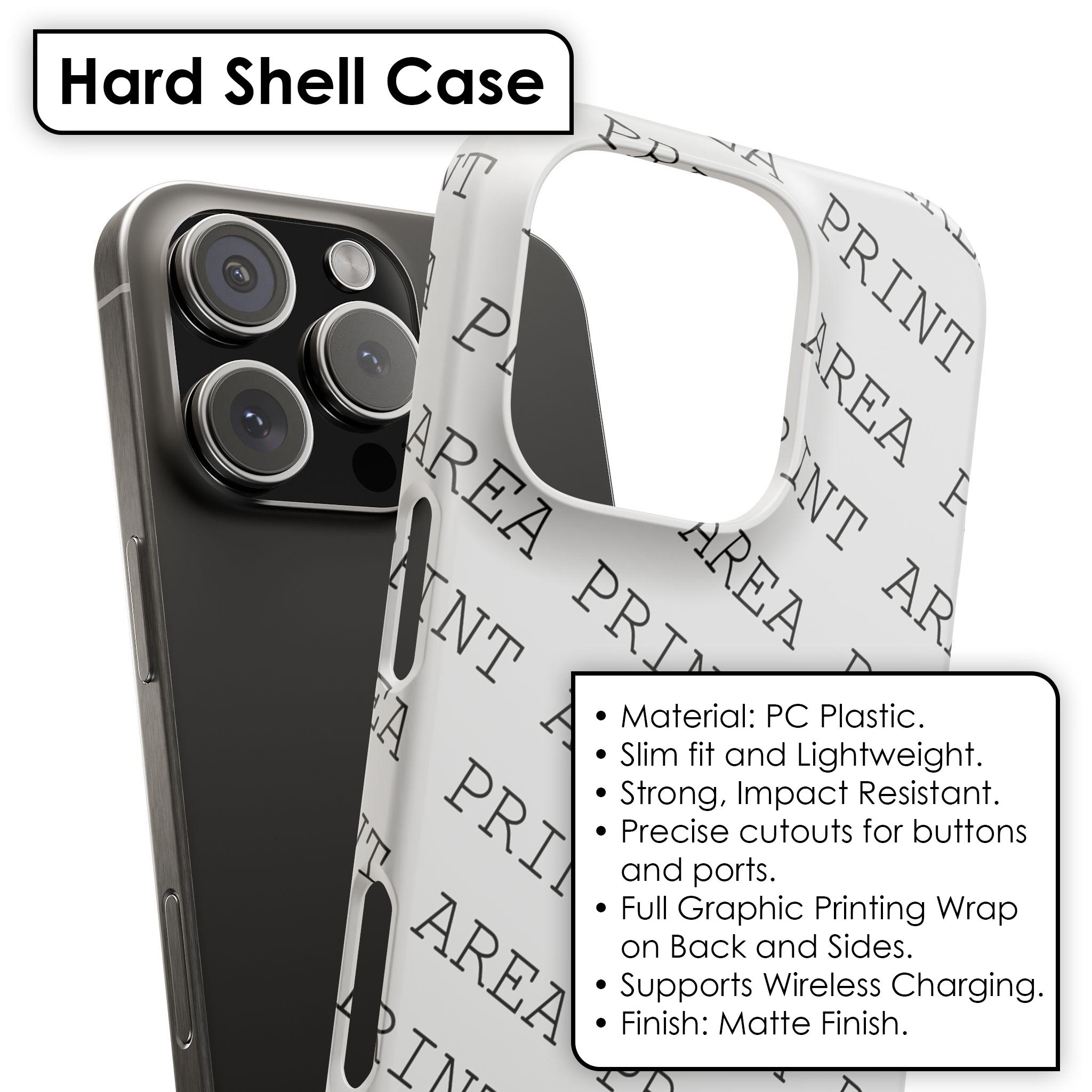 Aluminum Color Print Phone Case for Apple iPhone (17,16,15,14,13,12/pro ...