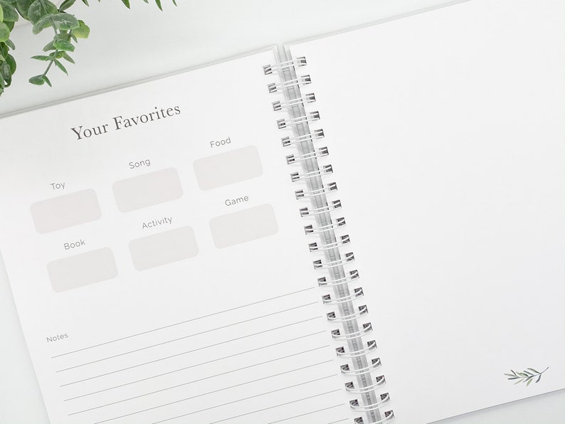 Baby Book Gender Neutral Baby Gift Baby Memory Book | Etsy