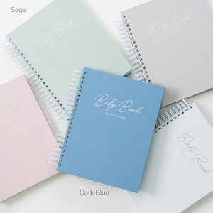 Baby Book | Personalized Baby Book | Baby Memory Book | Baby Shower ...
