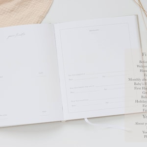 Custom Baby Memory Book Personalized Baby Book Gender Neutral Baby Gift ...