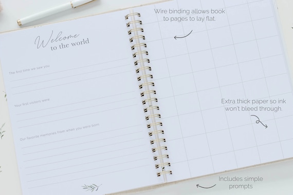 Simple Baby Record Book
