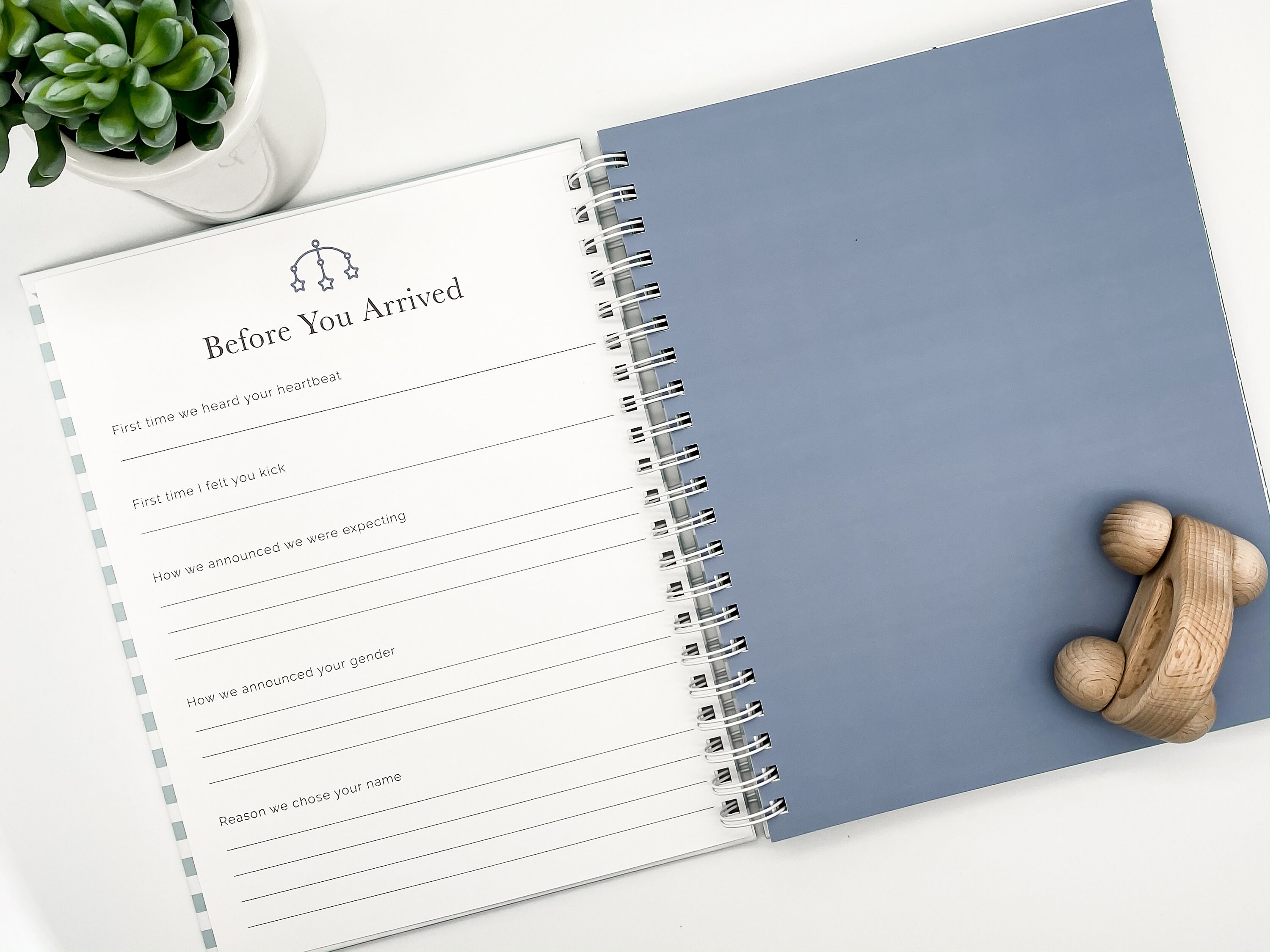 Baby Book Baby Boy Gift Baby Journal Baby Shower Gift | Etsy