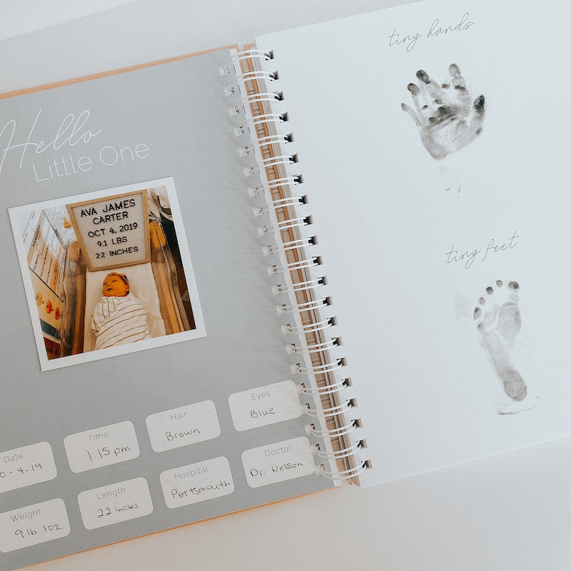Baby Keepsake Book Custom - Etsy