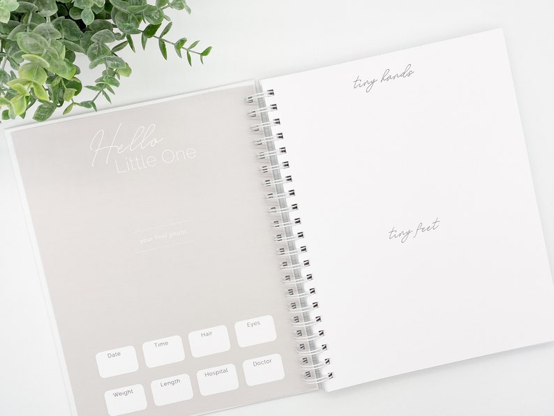 Baby Book Gender Neutral Baby Gift Baby Memory Book | Etsy