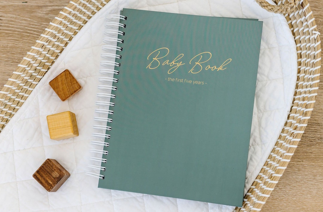 Custom Baby Book | Personalized Baby Book | Baby Memory Book | Baby ...