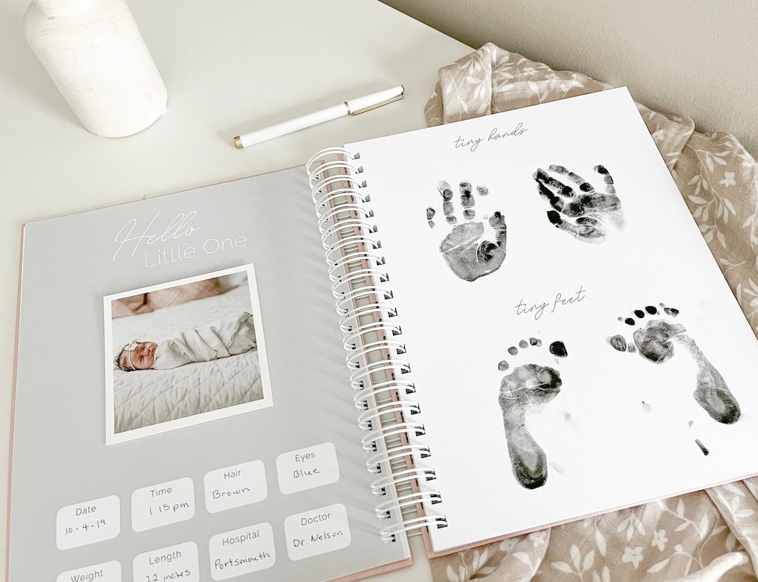 Baby Book | Personalized Baby Book | Baby Memory Book | Baby Shower ...