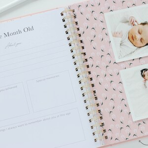 Baby Book First Year Baby Journal Baby Memory Book New Baby Gift Baby ...
