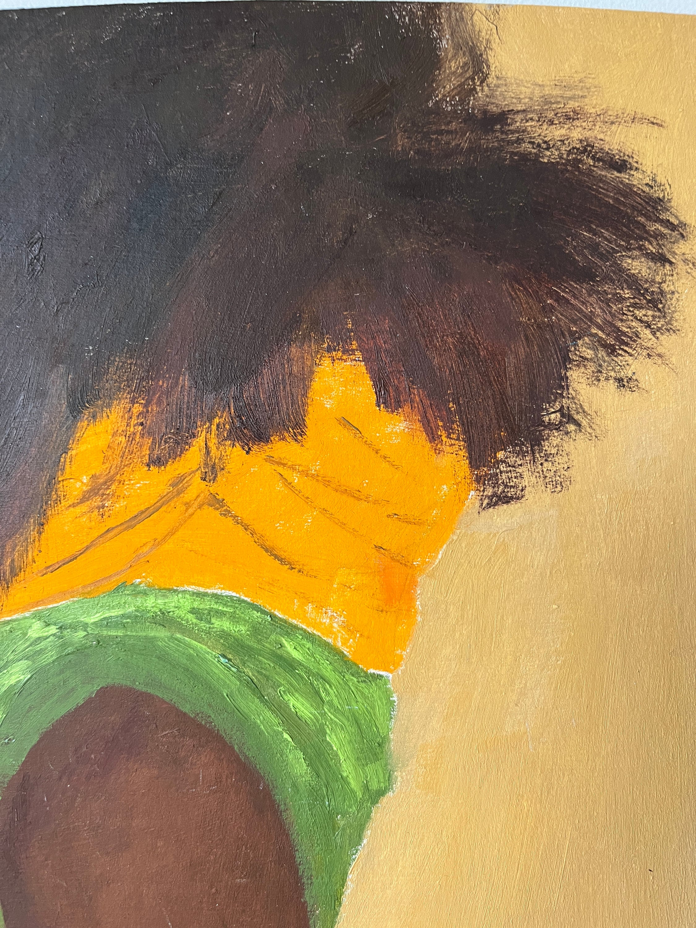 African Woman Oil Painting African Original Wall Art Portrait Woman Art African Woman Painting ...