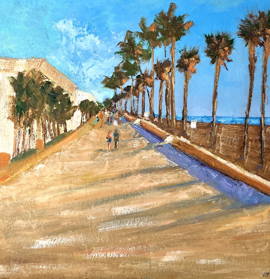California Oil Painting California Coast Landscape Original Art ...