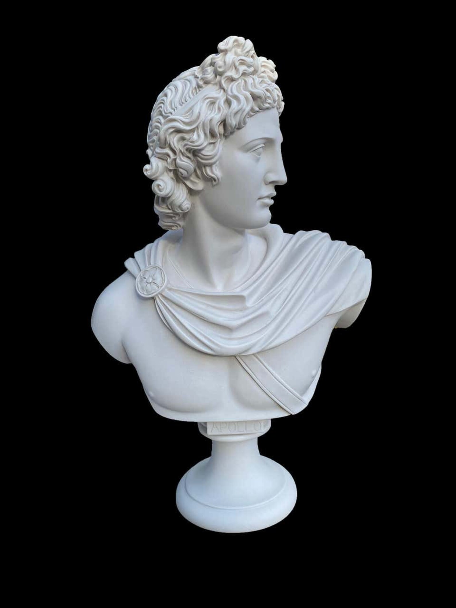 Apollo Bust Sculpture 20th Century | Etsy