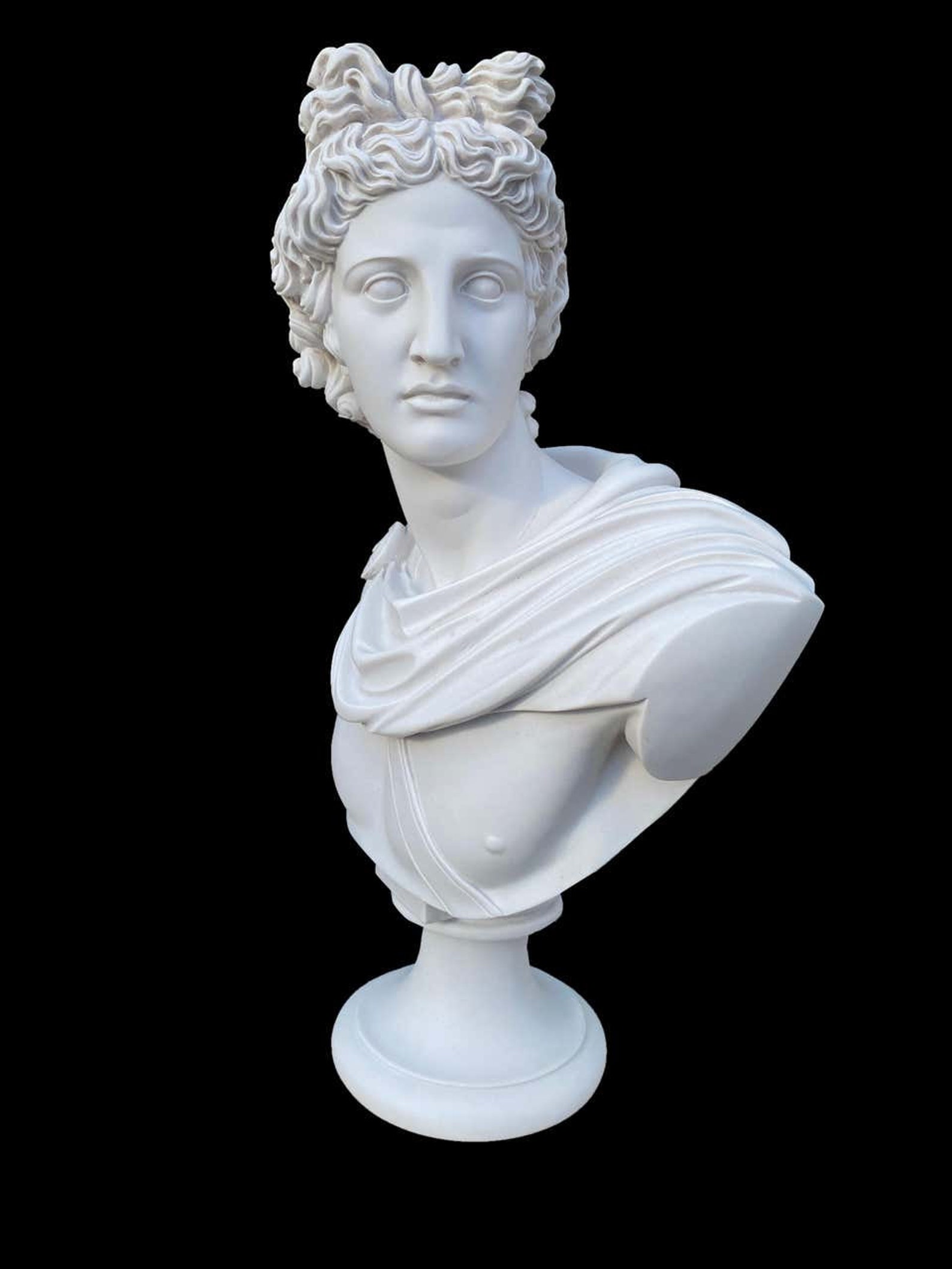 Apollo Bust Sculpture 20th Century | Etsy