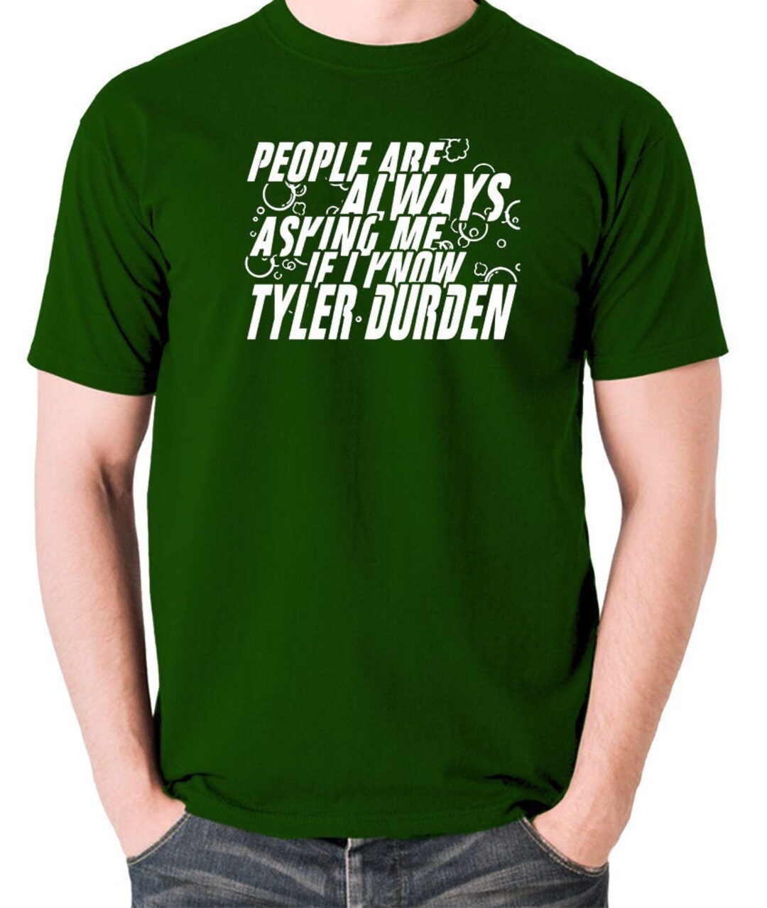 Die Leute fragen mich immer, ob ich Tyler Durden kenne T-Shirt Cooles ...