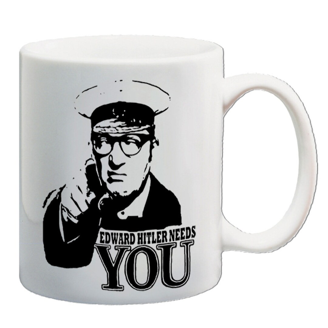 Edward Hitler Needs You Drinking Mug Printed on Both Sides - Etsy