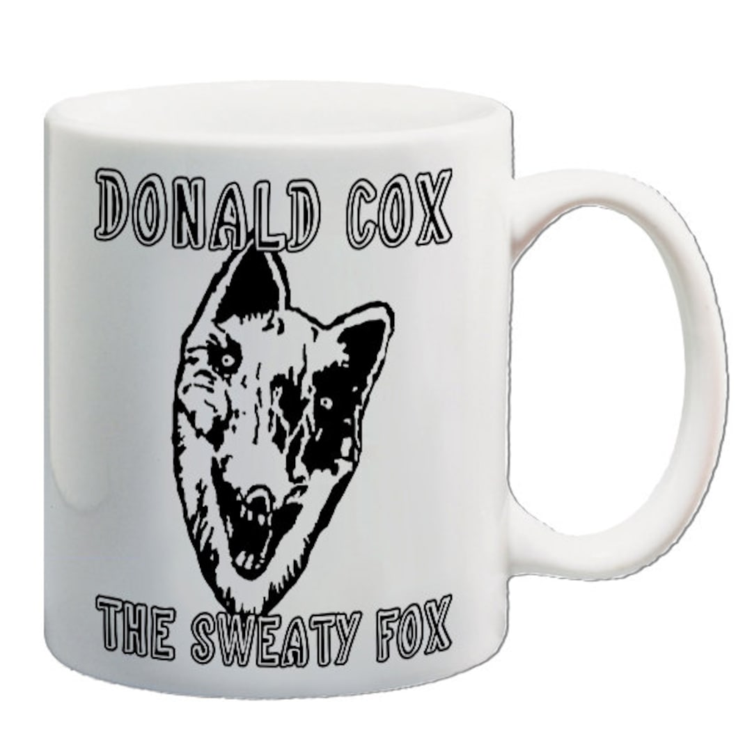 Donald Cox the Sweaty Fox Drinking Mug Printed on Both - Etsy