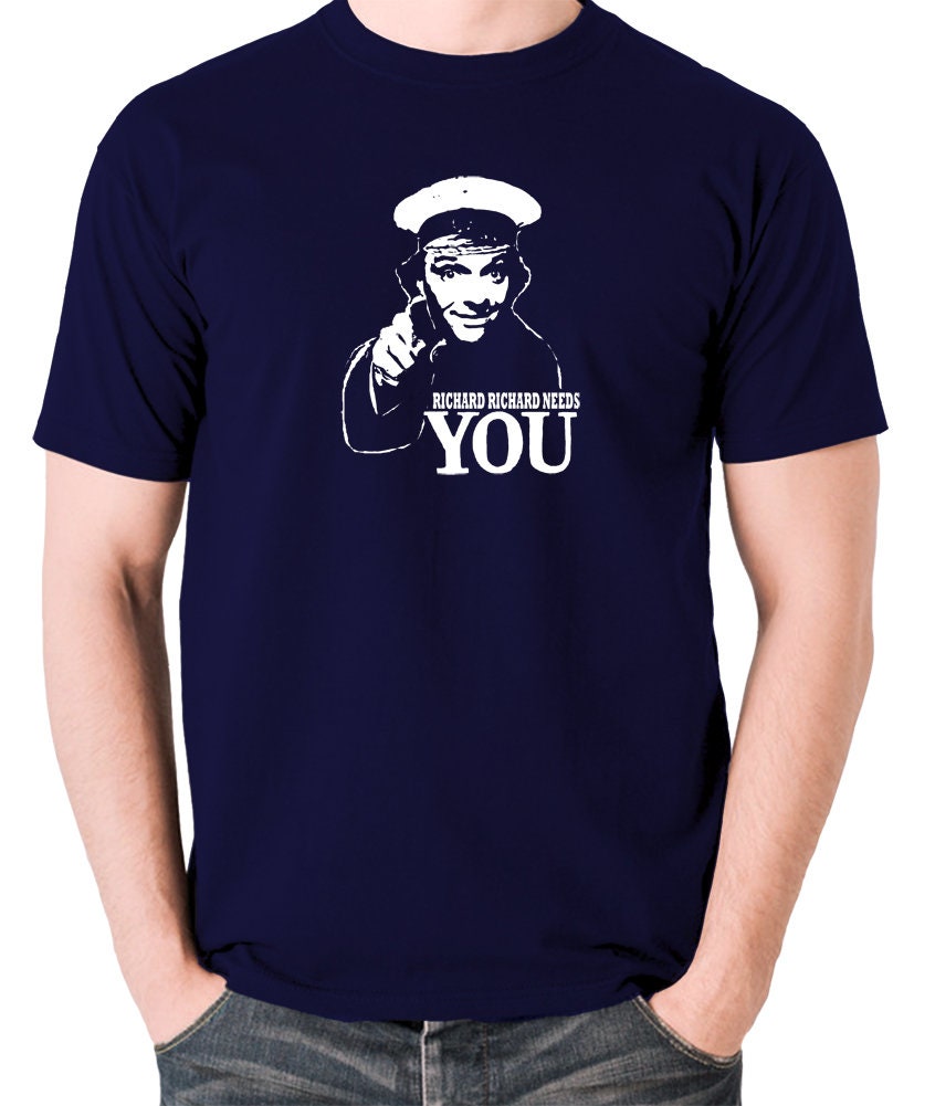 Richard Richard Needs You Unisex T Shirt Cool Classic Vintage TV Show ...