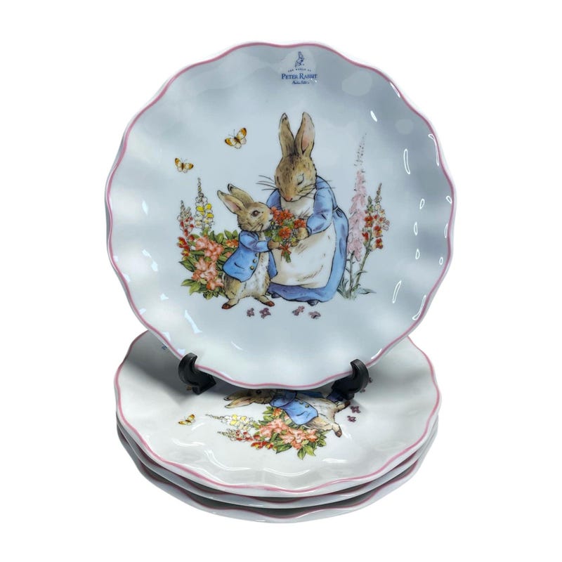 Rabbit Plate - Etsy