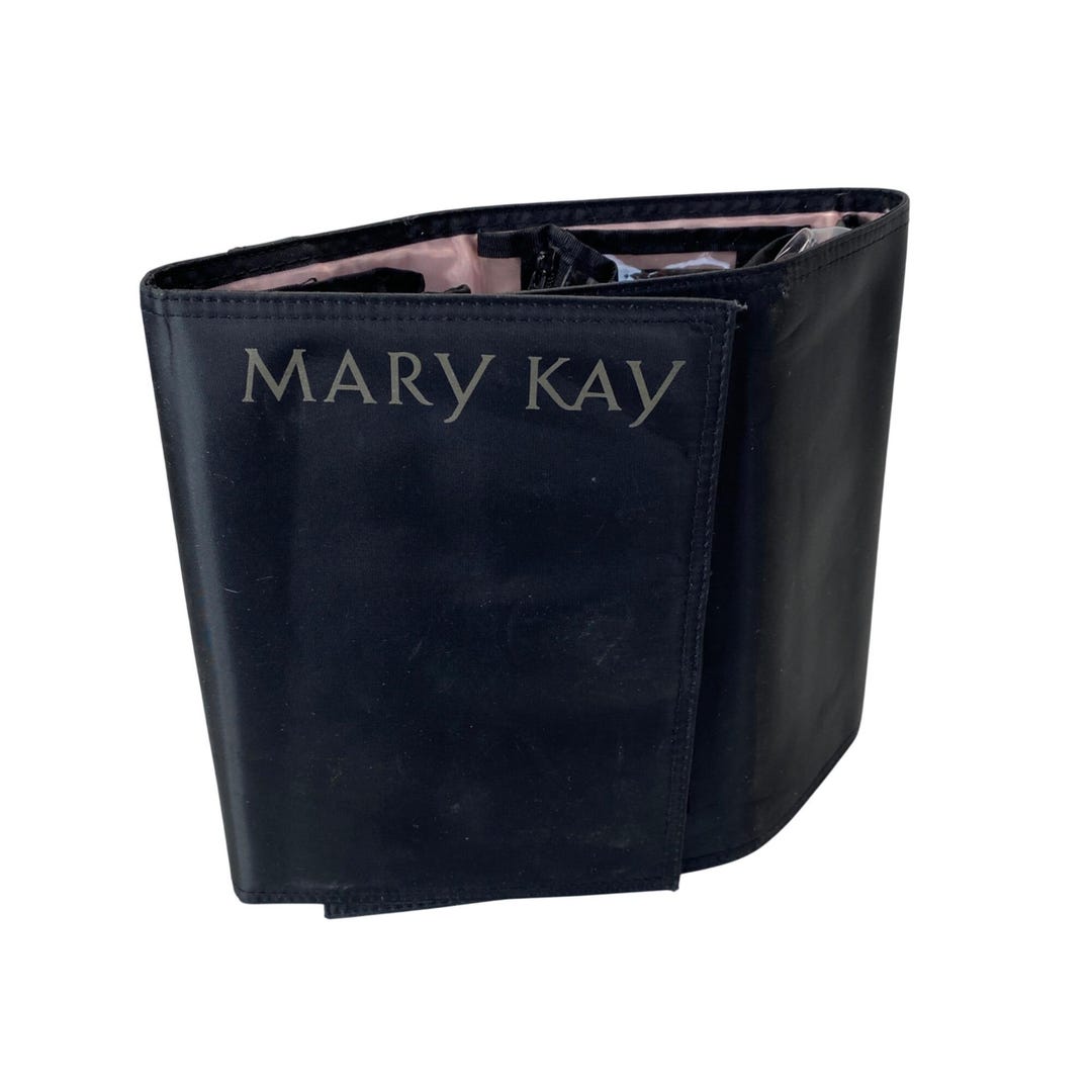 Mary Kay Travel Roll-up Cosmetic Bag Organizer With Removable Pouches ...