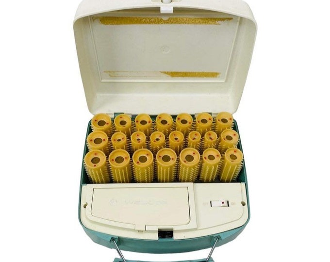 Webcor Portable Electric Hair Curlers Hot Rollers Travel Pageant Show ...