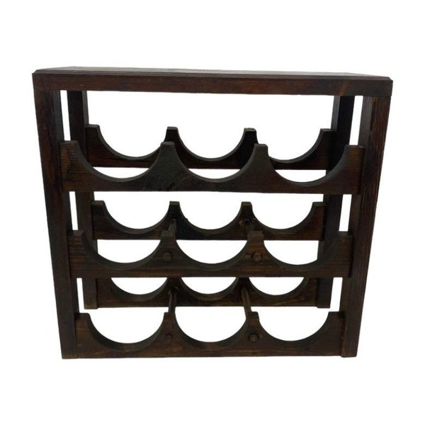 Wooden Wine Rack - Etsy