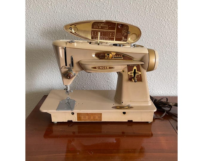 Vintage Singer 500A Sewing Machine & Foot Pedal - Etsy