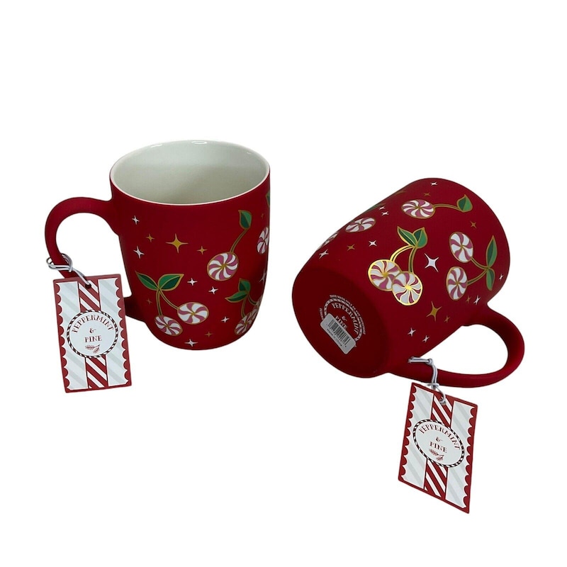 Peppermint and Pine Mug - Etsy