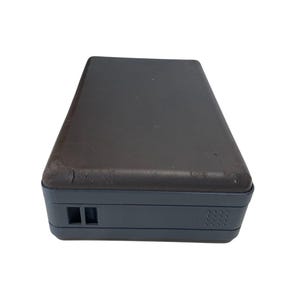 Laseline Black DVD/CD Storage Case With 40 Disc Capacity & Blue Latch ...