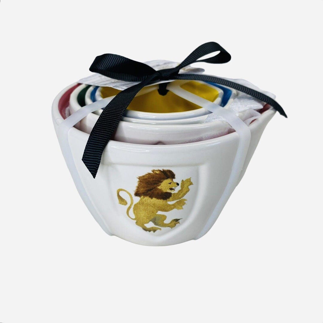 Rae Dunn Harry Potter 4 Houses Measuring Cups Set Wizarding World - Etsy