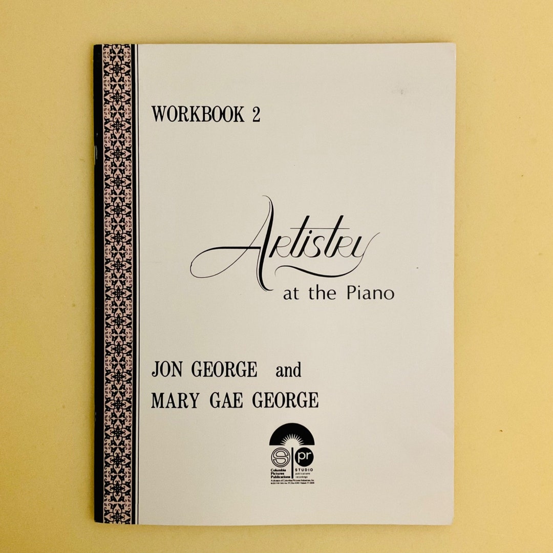 Artistry at the Piano Workbook 2 Sheet Music Columbia Pictures Keyboard ...