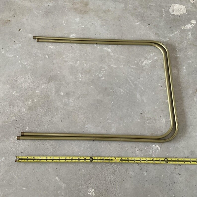 TV Trays Tables Aluminum Folding Metal Legs MCM Stand Only - Etsy