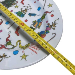 Dr Seuss the Grinch and Max 9 Piece Christmas Dinnerware Set Melamine ...