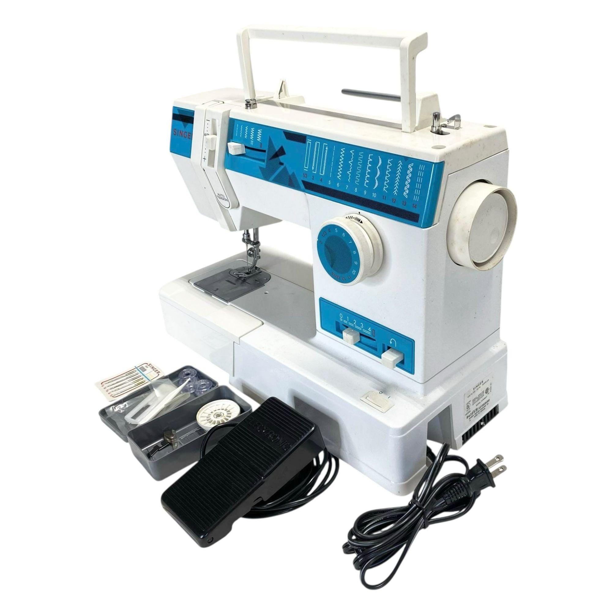 Singer 9410 Heavy Duty Sewing Machine Denim Upholstery Foot Pedal ...