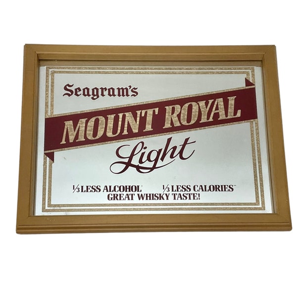 Seagrams Mount Royal Light - Etsy