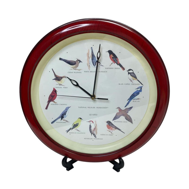 Birds Wall Clock - Etsy