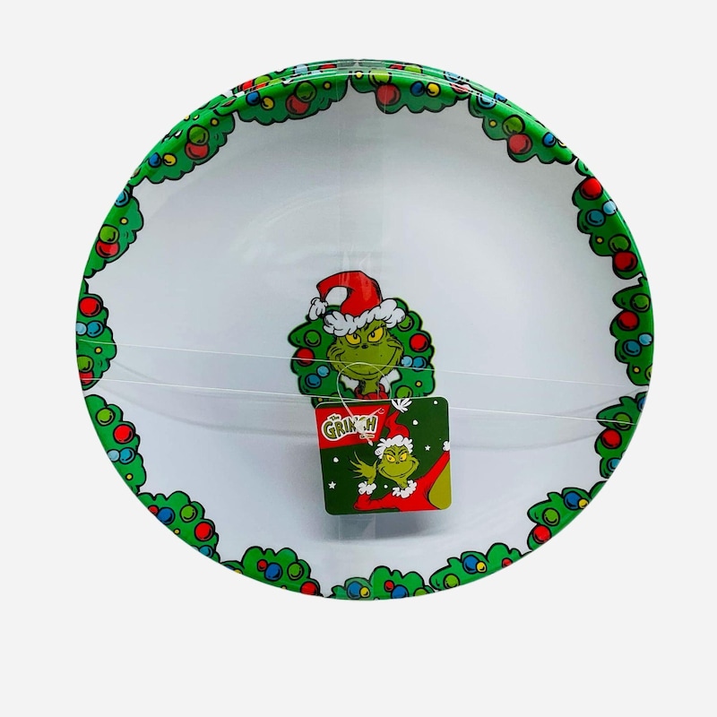 Grinch Plate - Etsy