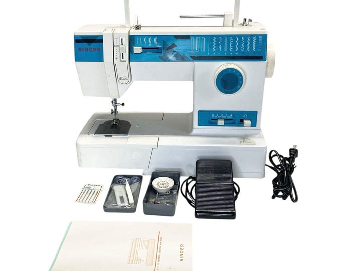 Singer 9410 Heavy Duty Sewing Machine Denim Upholstery Foot Pedal ...